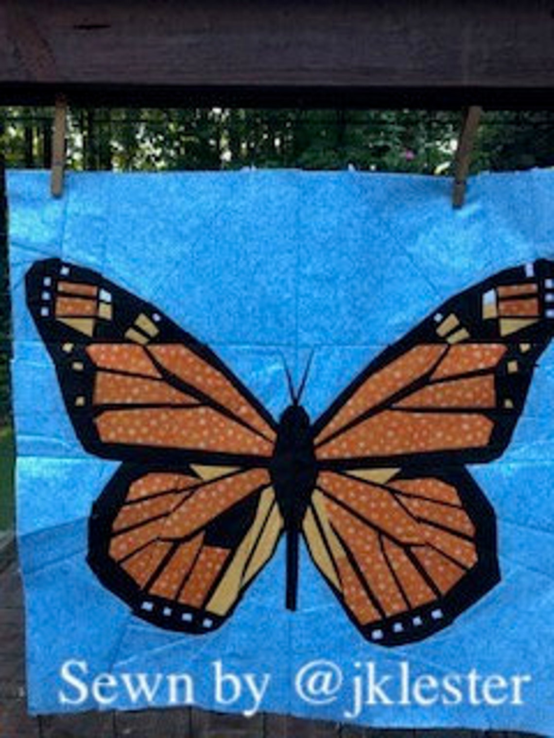 Monarch Butterfly 30 20 & 15 Quilt | Etsy