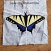 Eastern Tiger Swallowtail Butterfly Quilt Foundation Paper Pieced ...