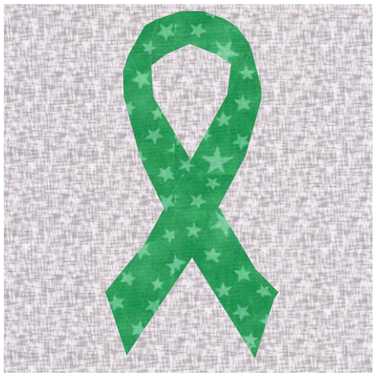 Support Ribbon Foundation Paper Pieced Quilt Pattern - Etsy