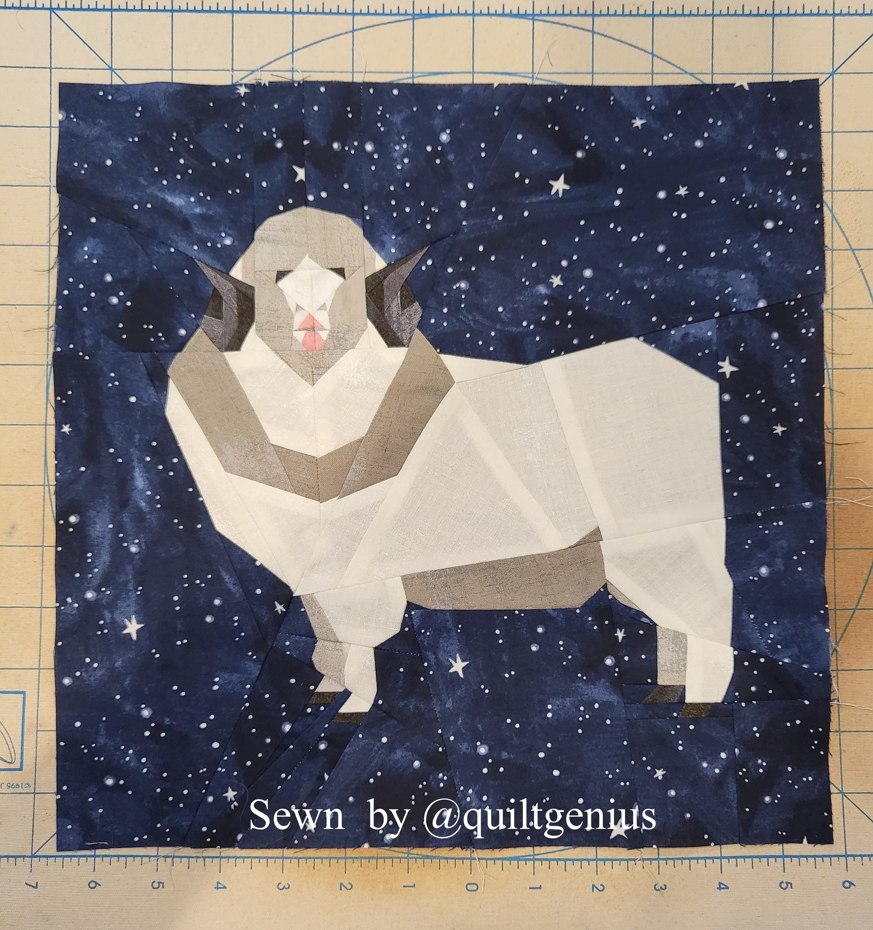 Ram Almost Farmous Collection Foundation Paper Pieced - Etsy