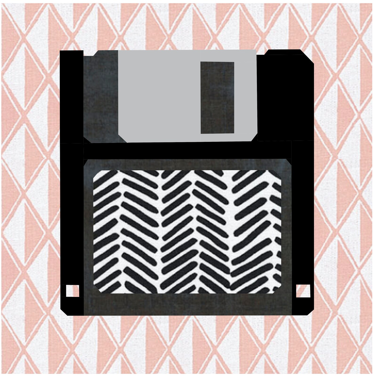 Floppy Disk Throwback 'Save Button' Foundation Paper | Etsy