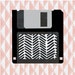 Floppy Disk Throwback 'save Button' Foundation Paper - Etsy