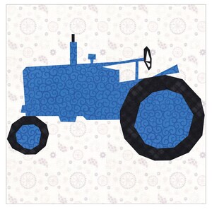 Antique Tractor - Foundation Paper Pieced Quilt Pattern PDF Download - Etsy