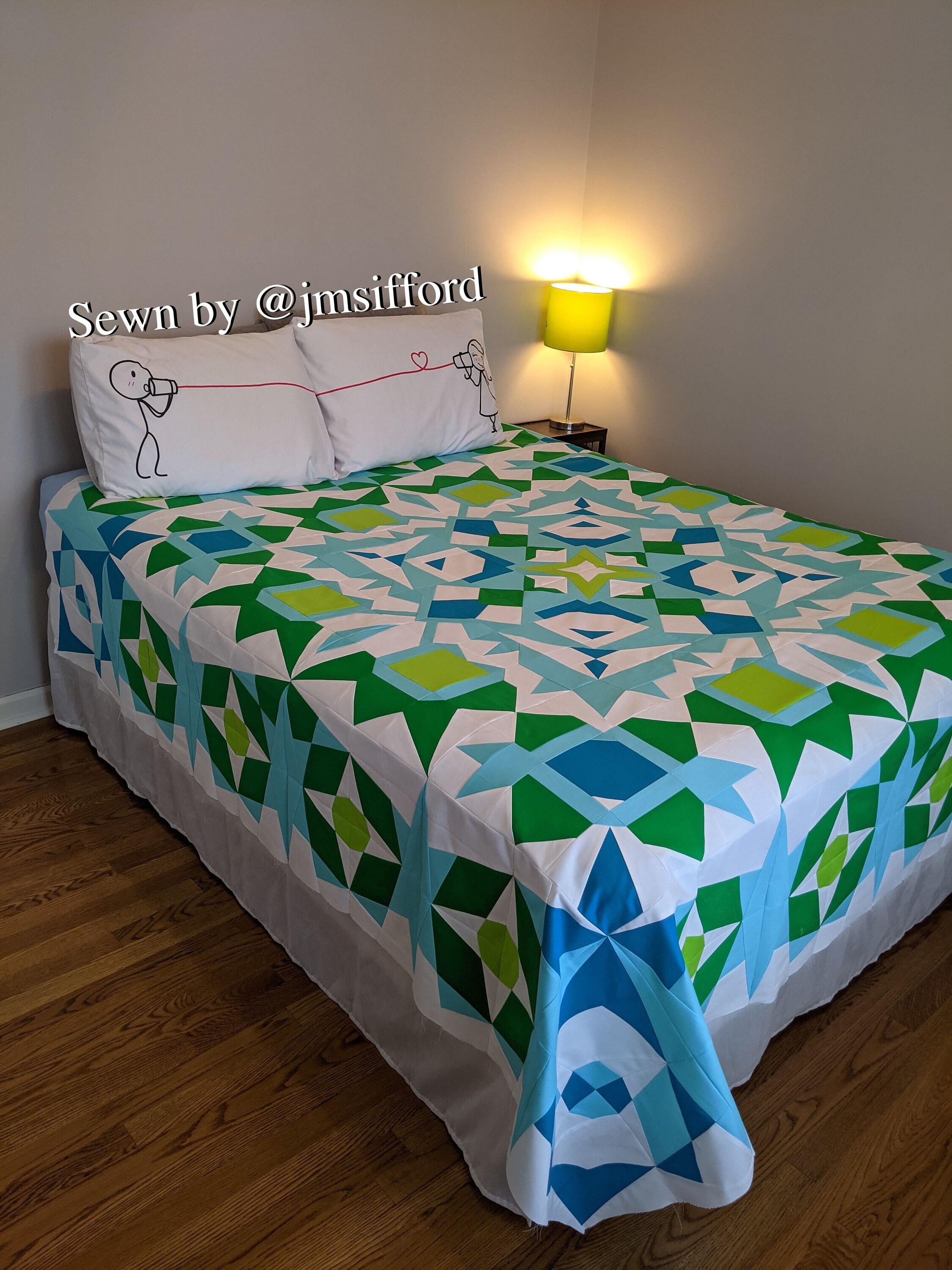 Courting Prism Foundation Paper Pieced Quilt PDF Pattern - Etsy