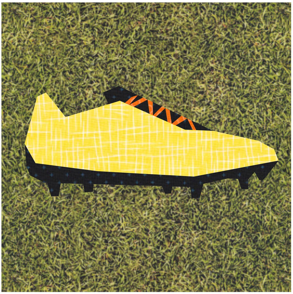 Cleats Let's Play Collection Foundation Paper Pieced - Etsy