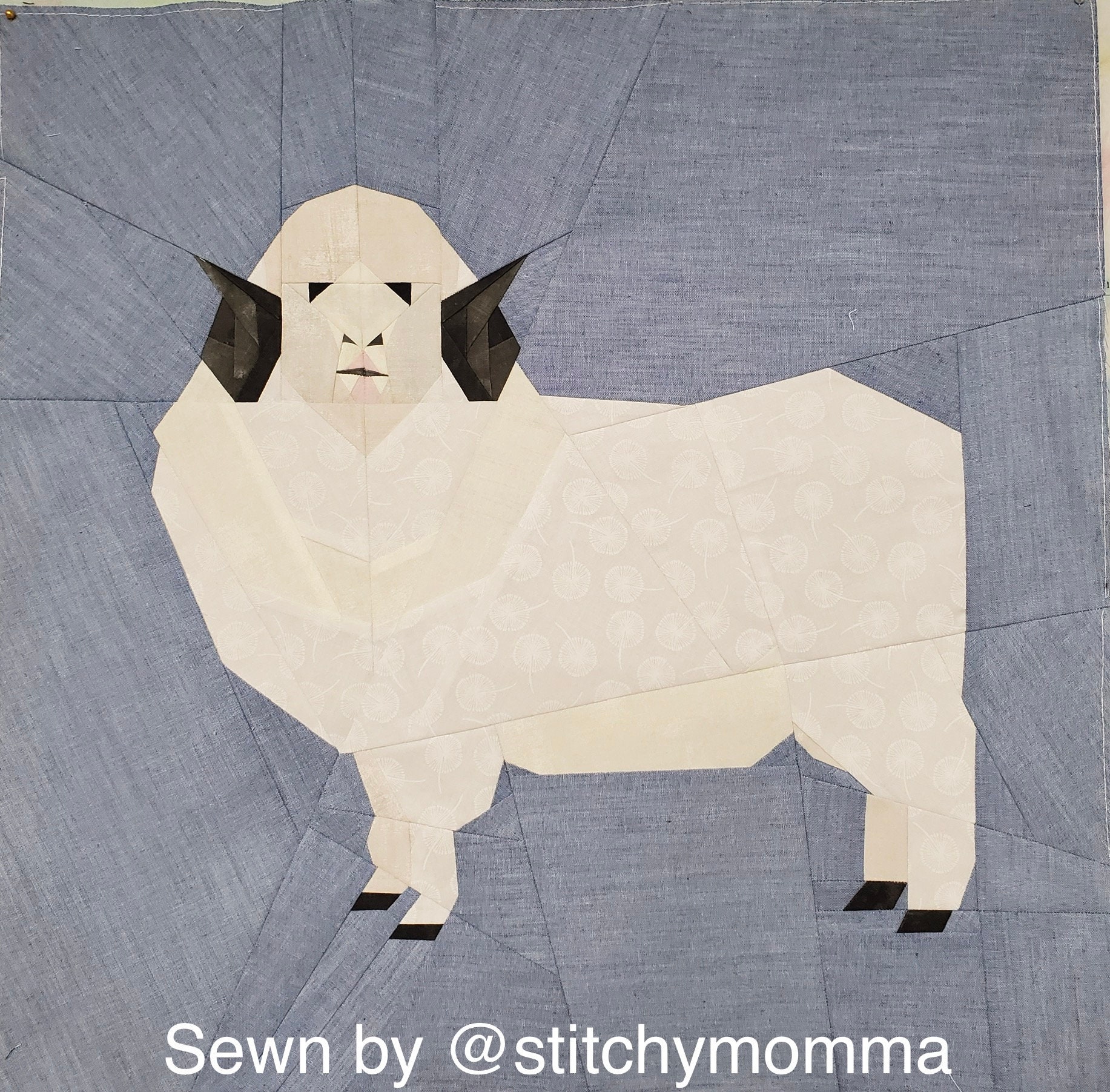 Ram Almost Farmous Collection Foundation Paper Pieced - Etsy