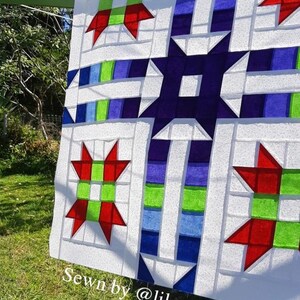 Runaway Train Quilt Pattern: Beginner Friendly (PDF Download) - Etsy