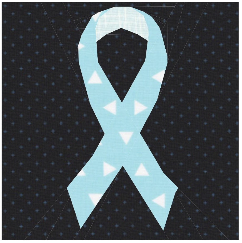 Support Ribbon Foundation Paper Pieced Quilt Pattern - Etsy