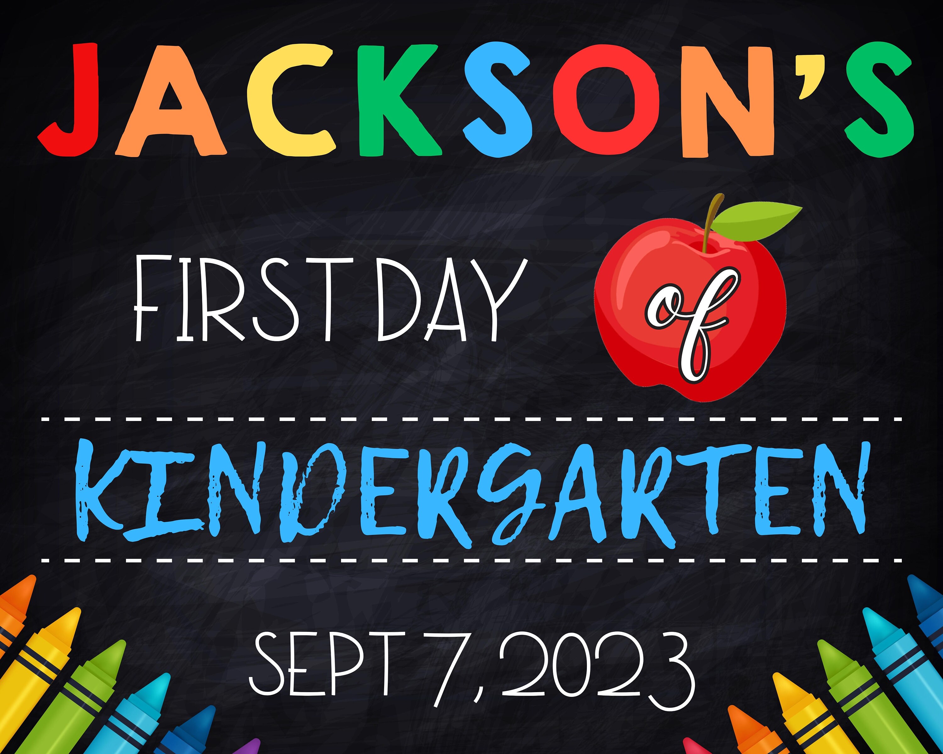 Editable First Day of School Sign, Printable School Sign, First Day ...