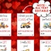 EDITABLE CONSTRUCTION THEME Kids Valentine Cards, Printable Valentine's ...
