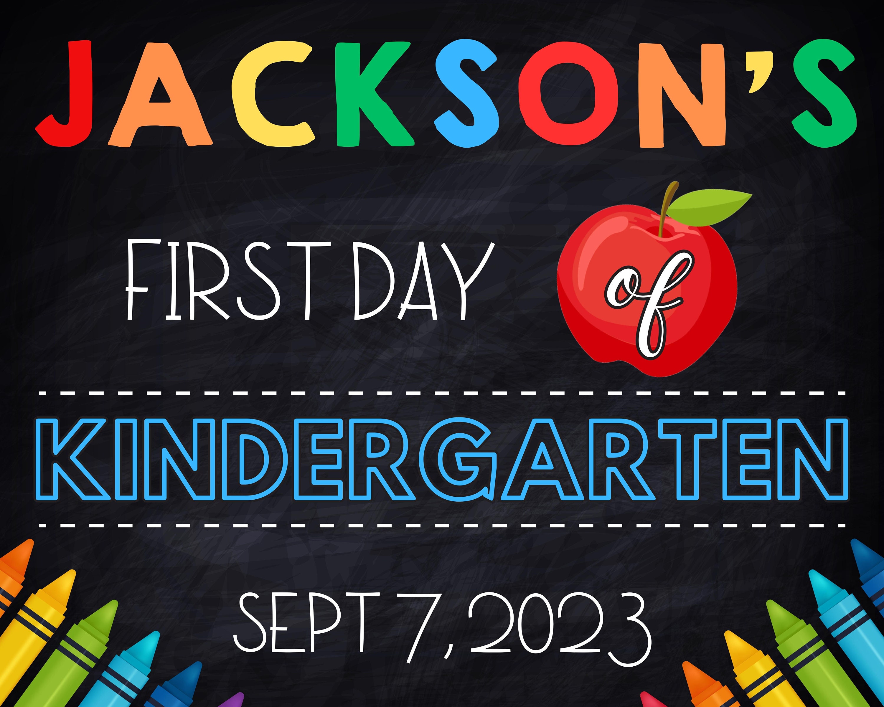 Editable First Day of School Sign, Printable School Sign, First Day ...