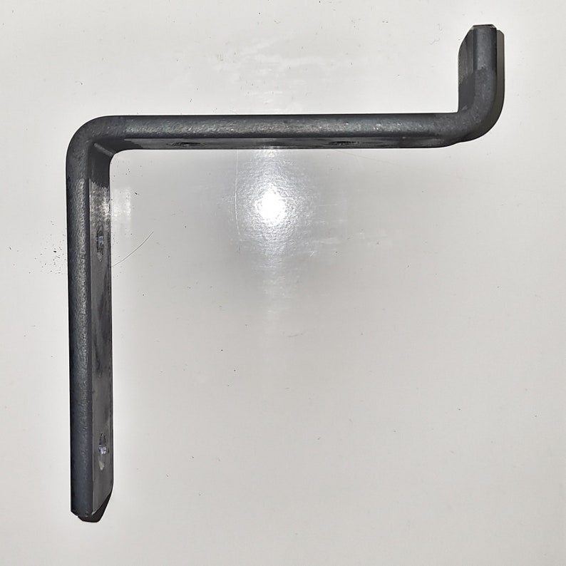 Narrow Rustic Shelves S Shaped Brackets 4/10cm Depth | Etsy UK