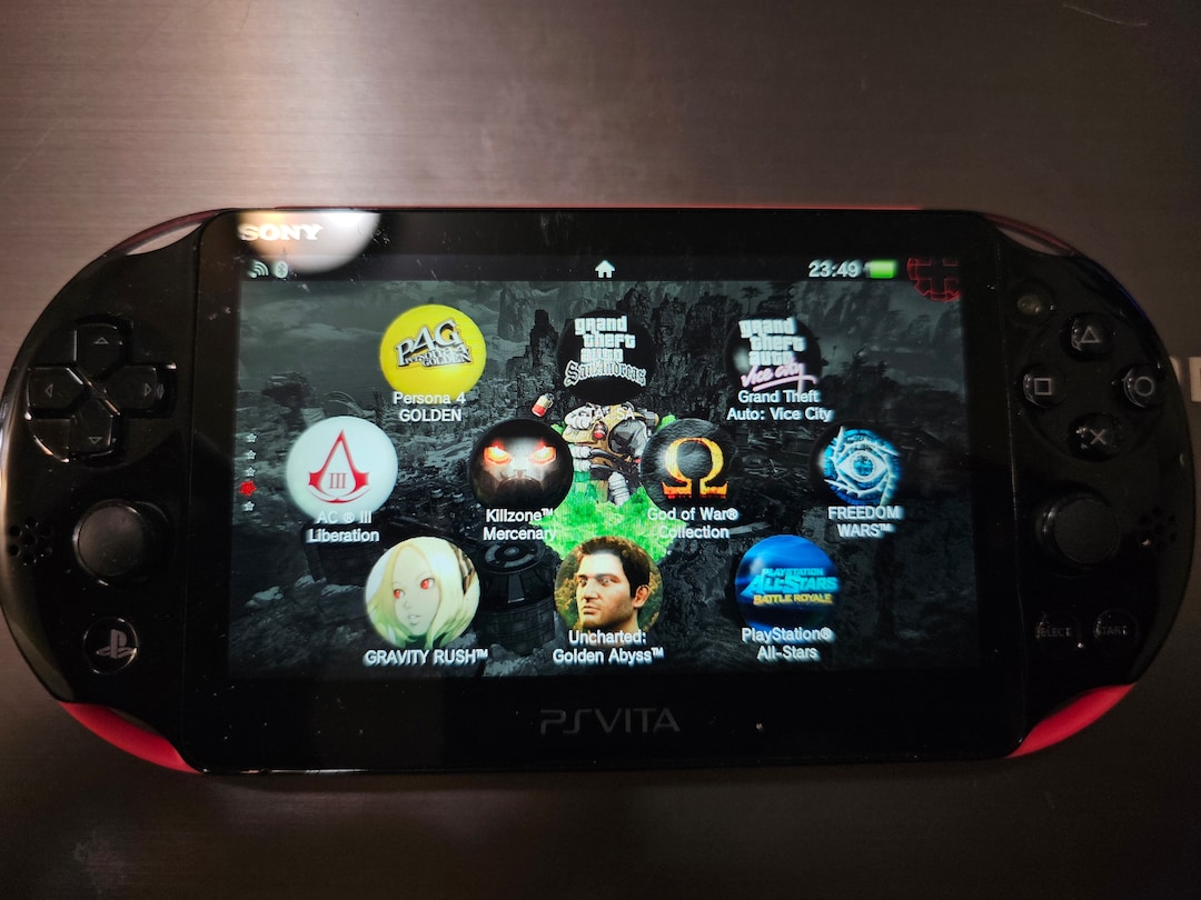 Modded Ps Vita Sony Playstation Vita 64gb - Etsy