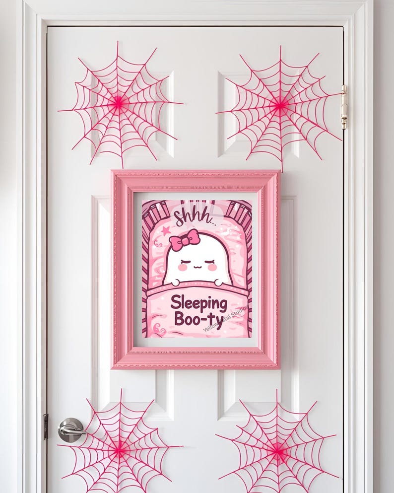Spooky Snooze Crew – Halloween Printable Wall Art Set, 8×10, 300 DPI - Etsy