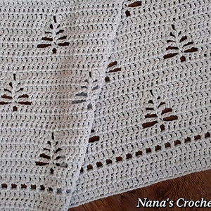 Winter Woods | Filet Crochet Pattern | Filet Crochet Blanket Pattern ...