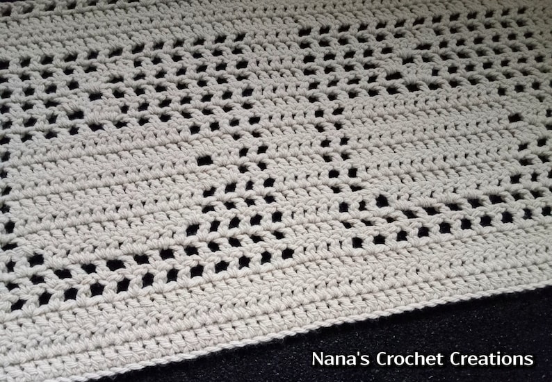 Coffee or Tea? - Filet Crochet Blanket Pattern: Coffee Cup Design (PDF ...