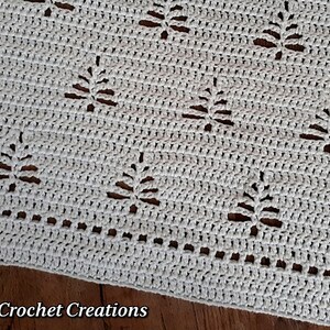 Winter Woods | Filet Crochet Pattern | Filet Crochet Blanket Pattern ...