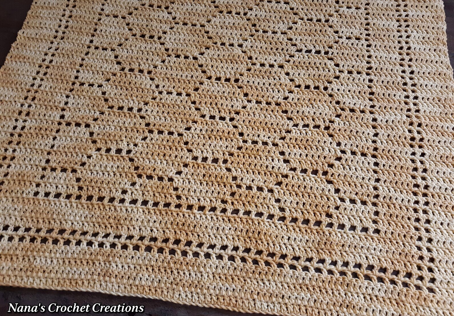 Bee Cozy Blanket Filet Pattern Filet Crochet Blanket - Etsy