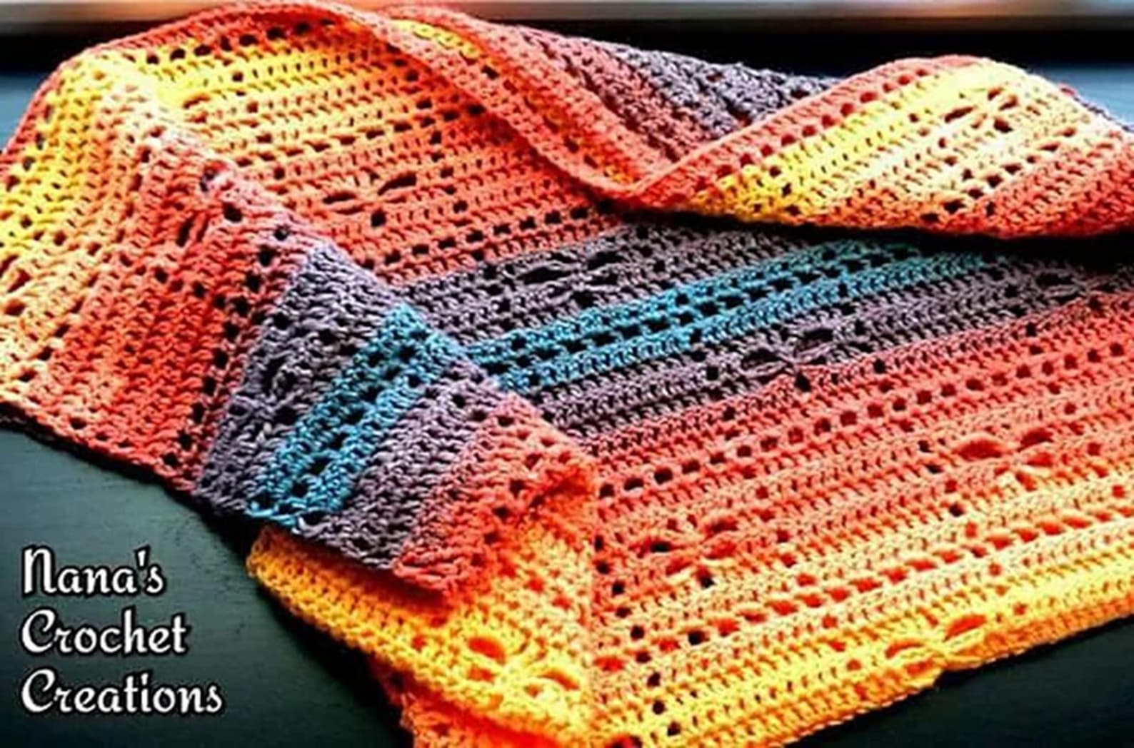 Square Dancing Dragonflies Filet Crochet Blanket Pattern (digital ...