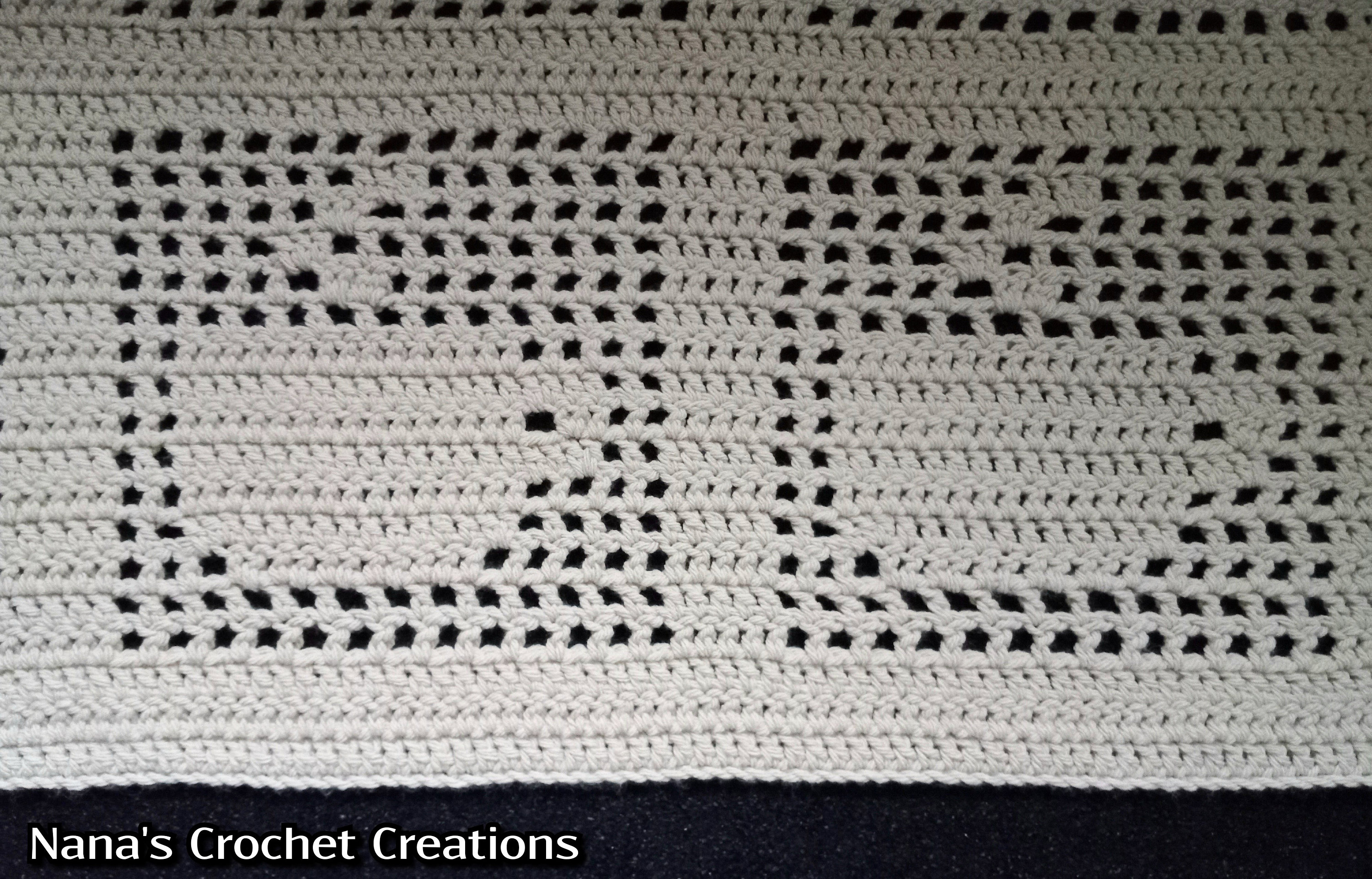 Coffee or Tea? - Filet Crochet Blanket Pattern: Coffee Cup Design (PDF ...