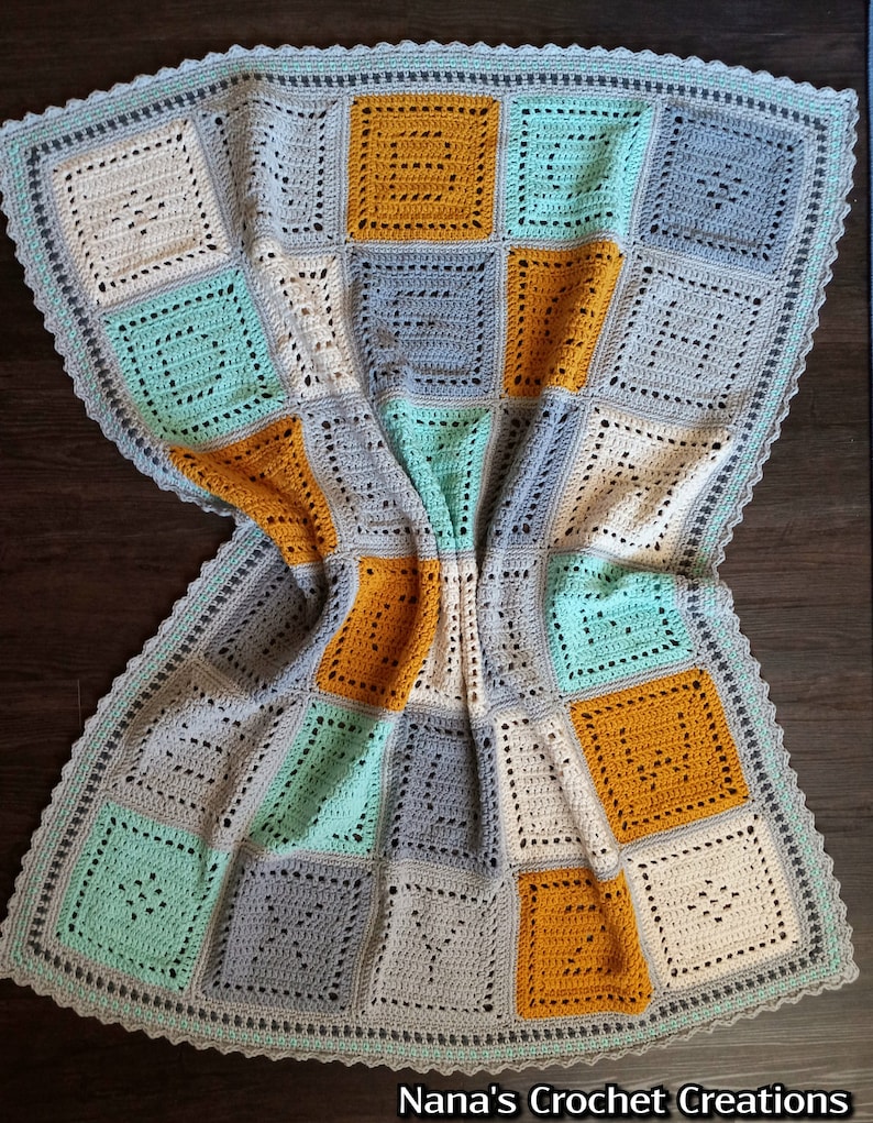 ABC BLOCKS Filet Crochet Pattern Filet Crochet Alphabet - Etsy