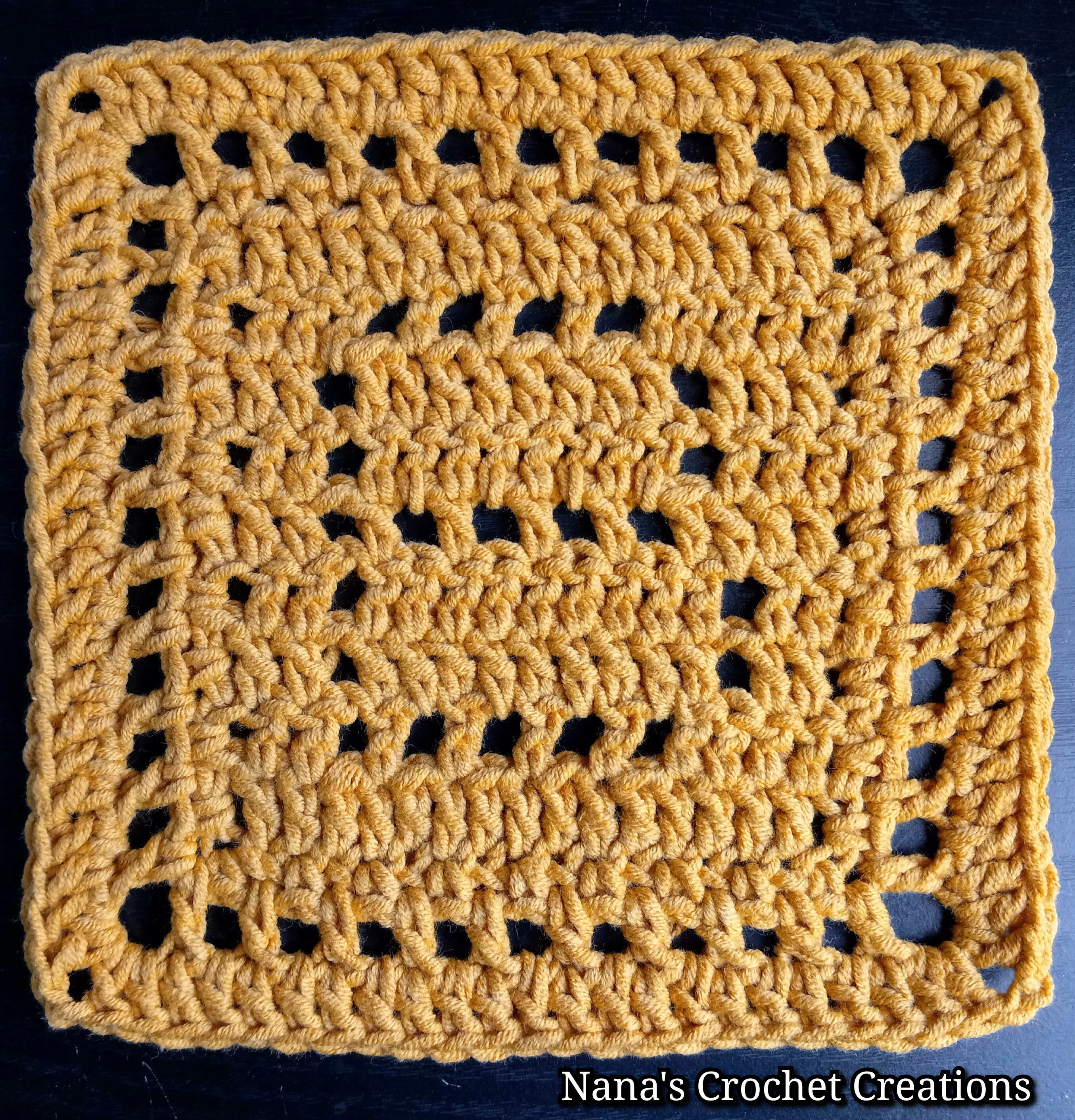 Filet Crochet Alphabet Block Patterns: ABC Squares (PDF Pattern) - Etsy