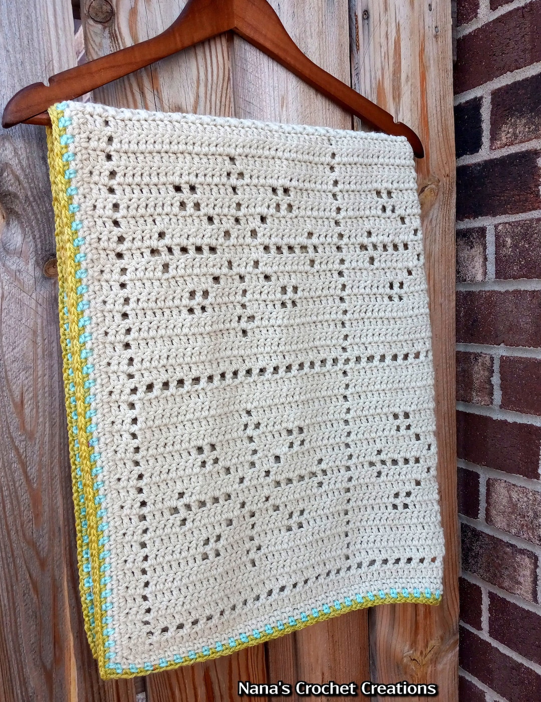 Snowflake Snuggles Blanket | Filet Crochet Blanket Pattern | Filet ...