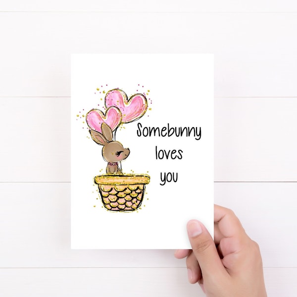 Bunny Pun Card - Etsy
