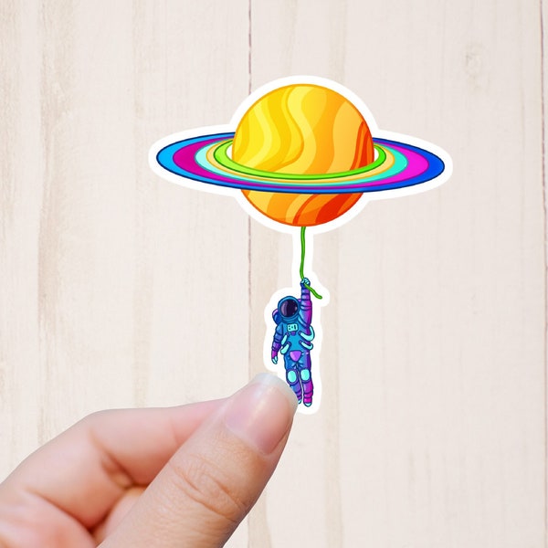 Saturn Stickers - Etsy