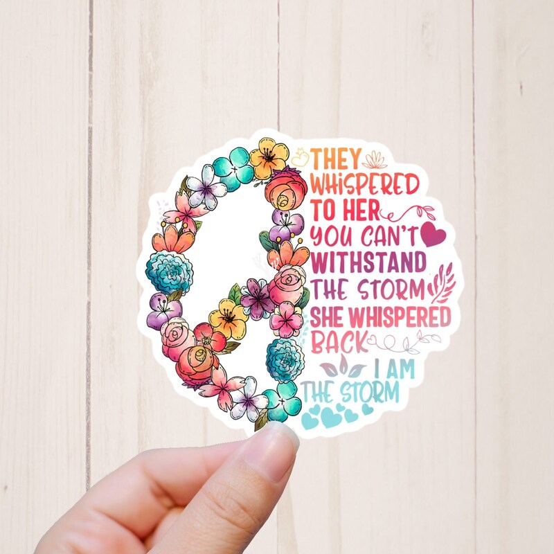 I Am the Storm - Etsy