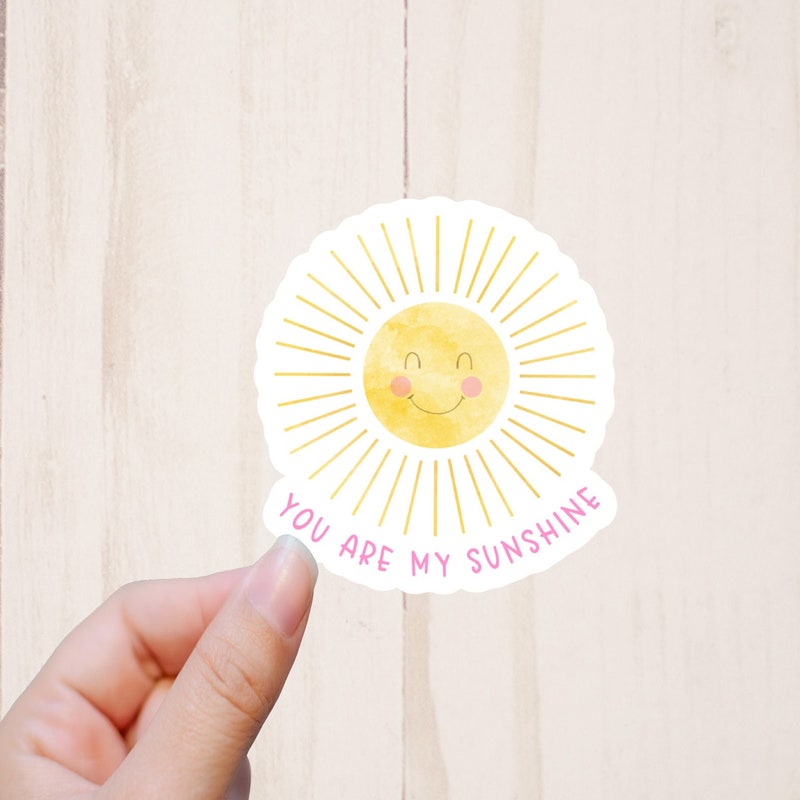 Sunshine Sticker - Etsy