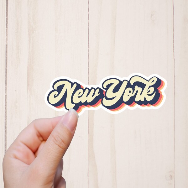 New York Sticker - Etsy