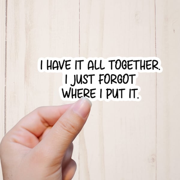 All Put Together - Etsy