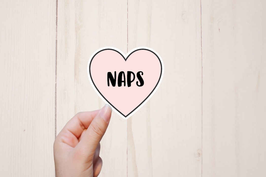 Naps Sticker, Word Stickers, Laptop Sticker, Funny Stickers, I Love ...