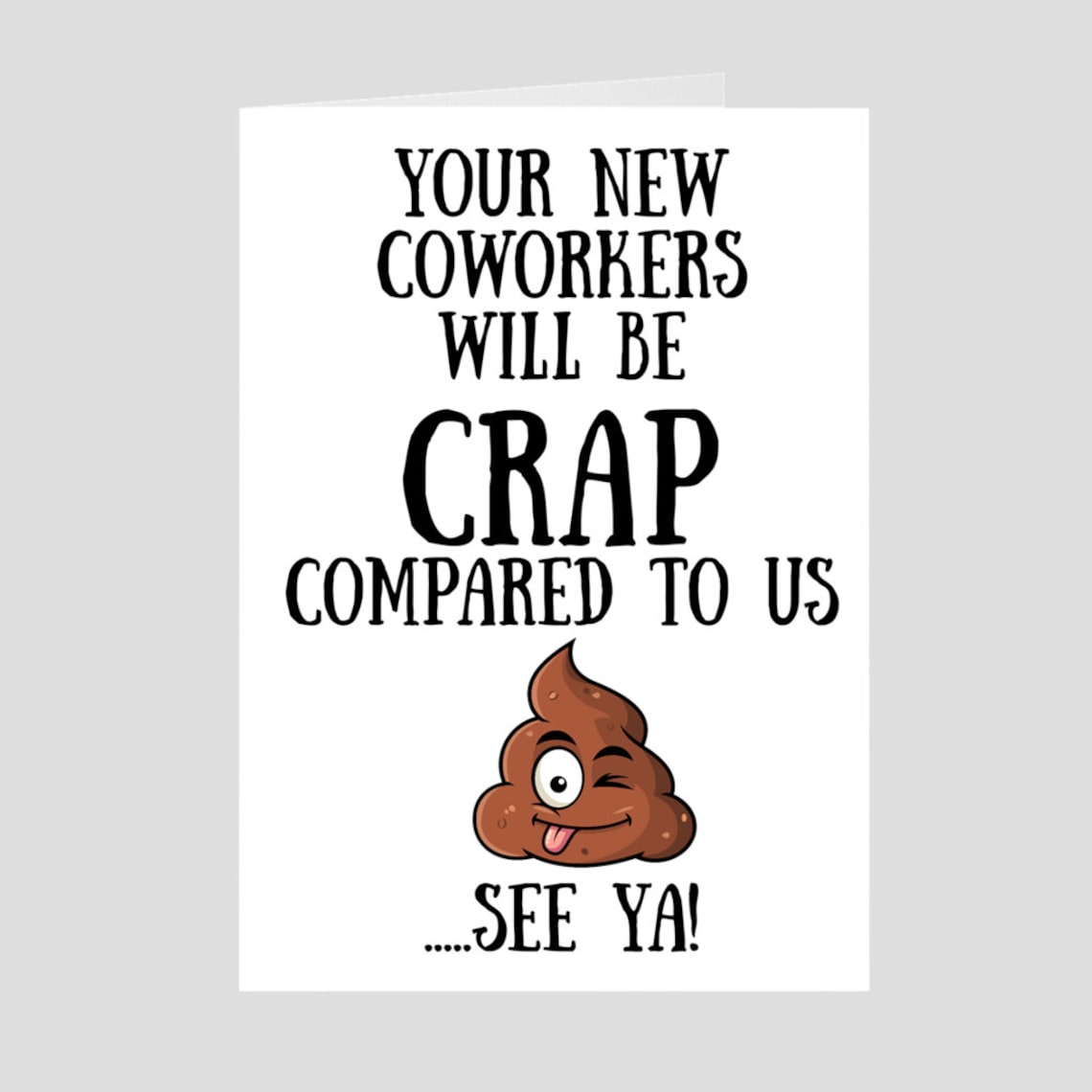 Coworker Leaving Card Co-worker Going Away Card Card for | Etsy