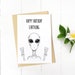 Happy Birthday Earthling Card, Funny Alien Birthday Card, Alien Gift - Etsy