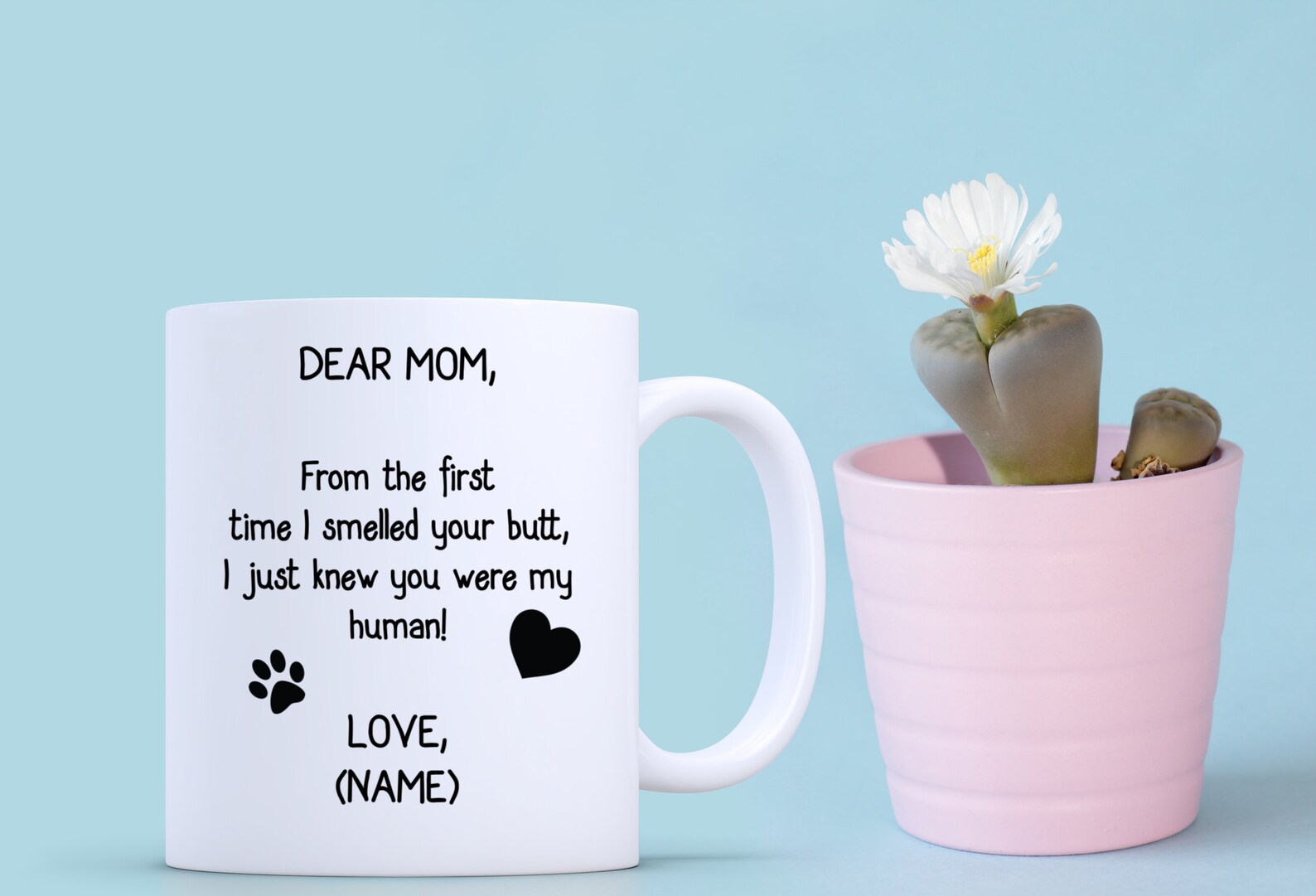 Custom Dog Mom Gift, Personalized Pet Parent Mug, Custom Pet Coffee Cup ...