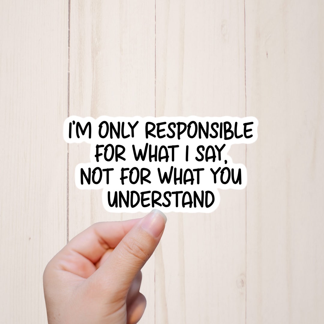 Funny Stickers, Snarky Stickers, Sarcastic Water Bottle Stickers ...