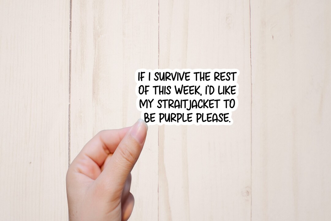 Funny Inappropriate Sticker, Sarcastic Stickers, Snarky Stickers, Mom ...