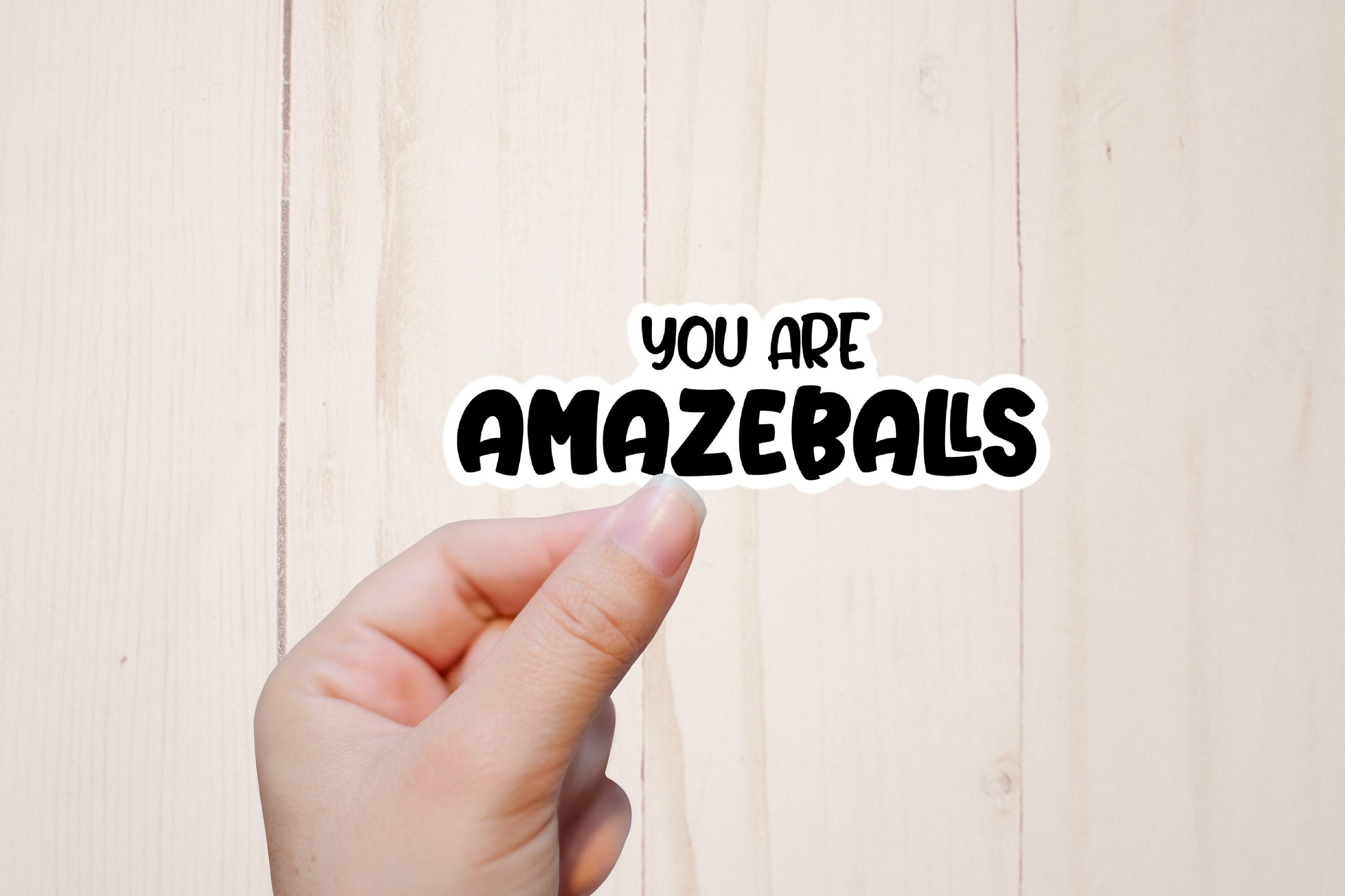 Amazeballs You are Amazeballs Sticker Best Friend Sticker - Etsy Nederland