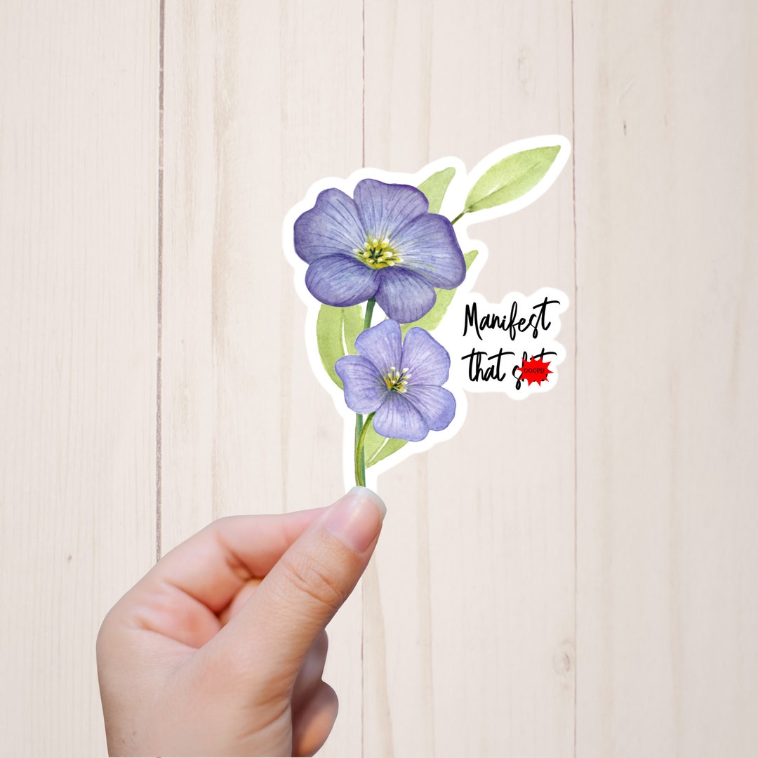 Manifest That Shit Sticker, Funny Stickers, Best Friend Sticker, Mature ...