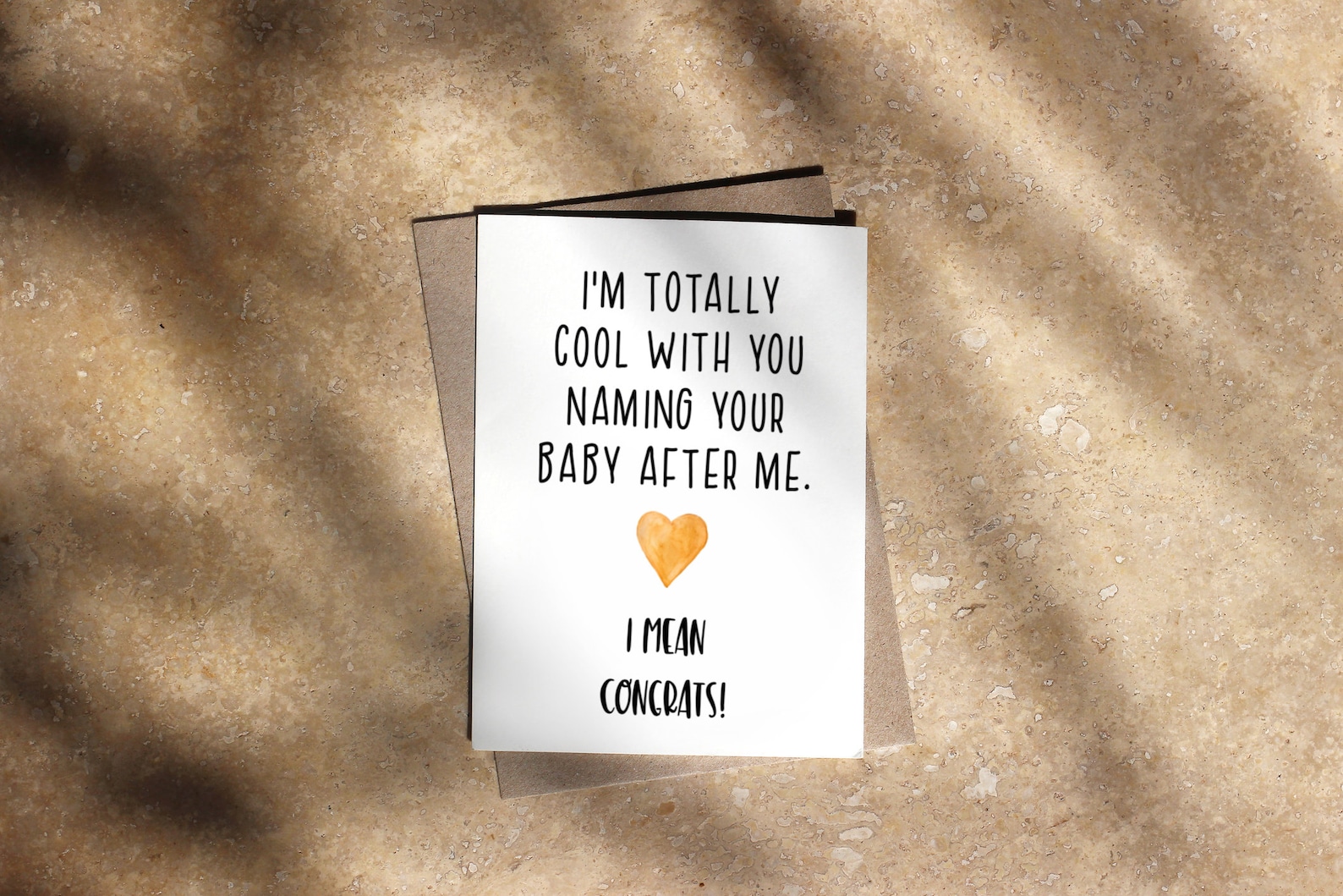 Congratulations Baby Card Funny Baby Greeting Card New - Etsy