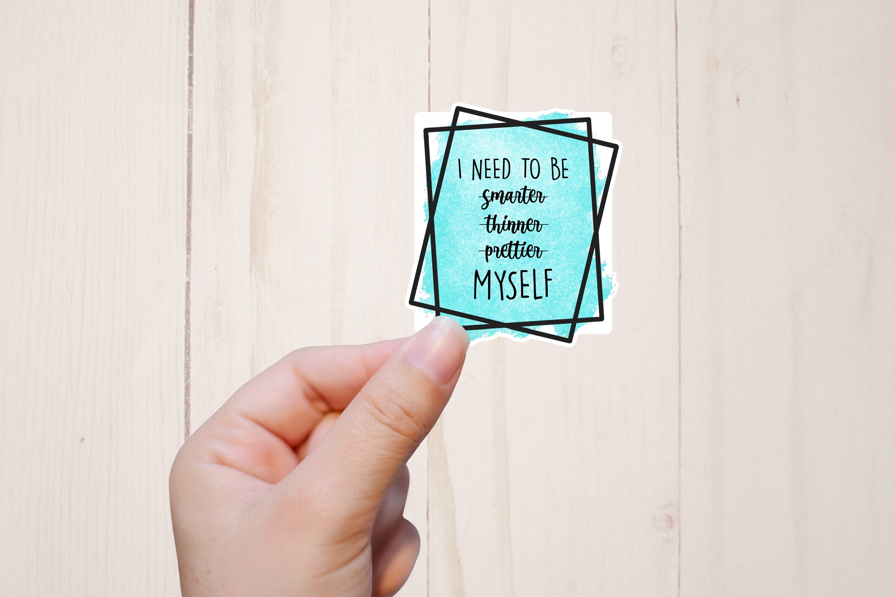 Self Care Sticker, Best Friend Stickers, I Need to Be Myself, Self Love ...
