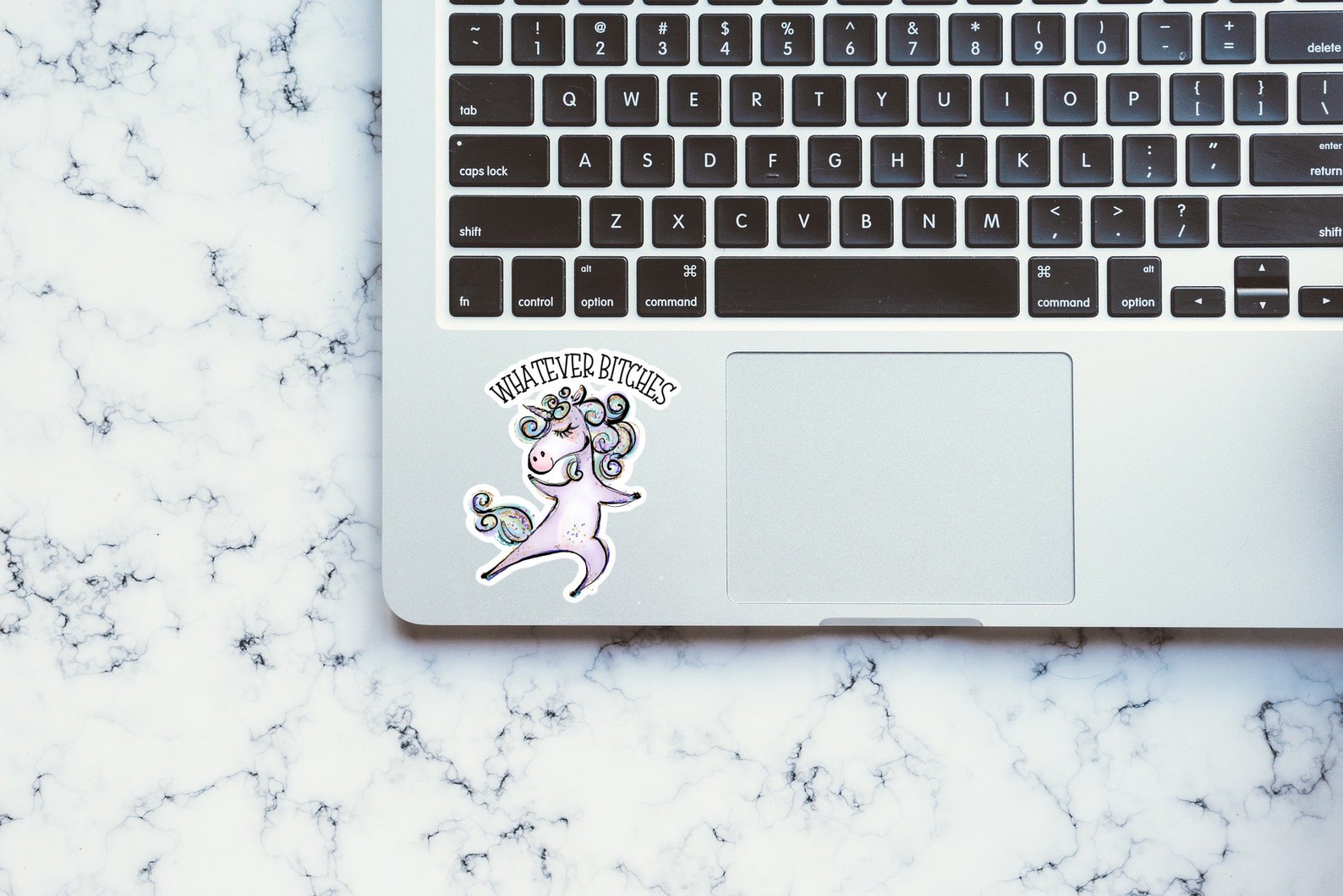 Whatever Bitches Unicorn Sticker Funny Inappropriate Sticker - Etsy