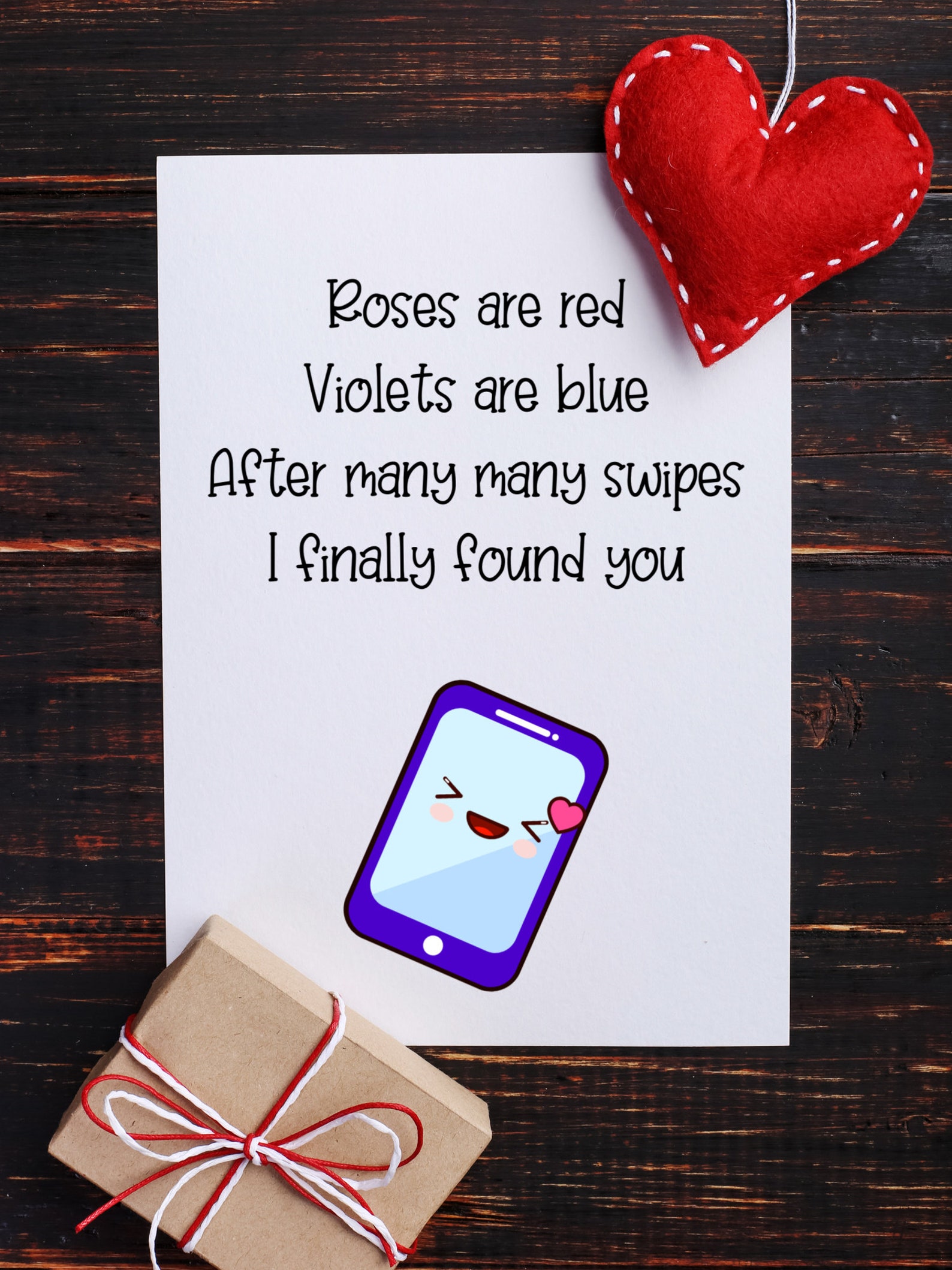 Anniversary Card Swipe Roses Are Red Card Funny Cards | Etsy