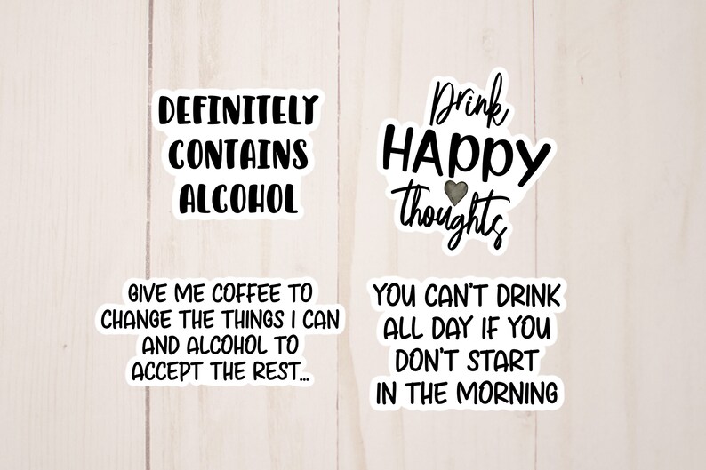 Funny Inappropriate Stickers Drinking Stickers Pack - Etsy
