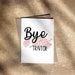 Bye Traitor Coworker Leaving Card Co-worker Going Away Card - Etsy