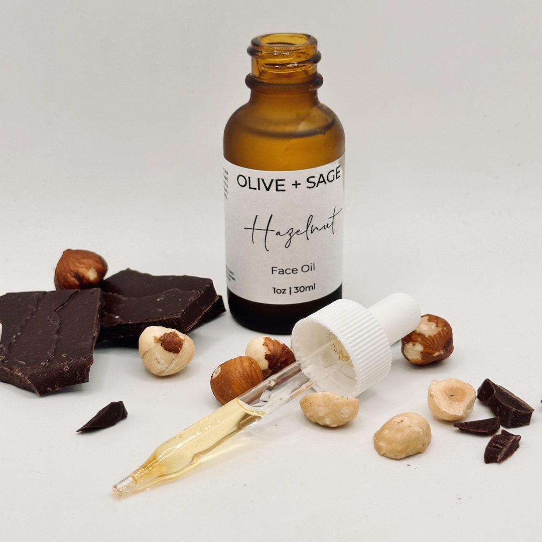 Organic Hazelnut Face Oil | Balancing Facial Oil for Oily + Acne-prone ...