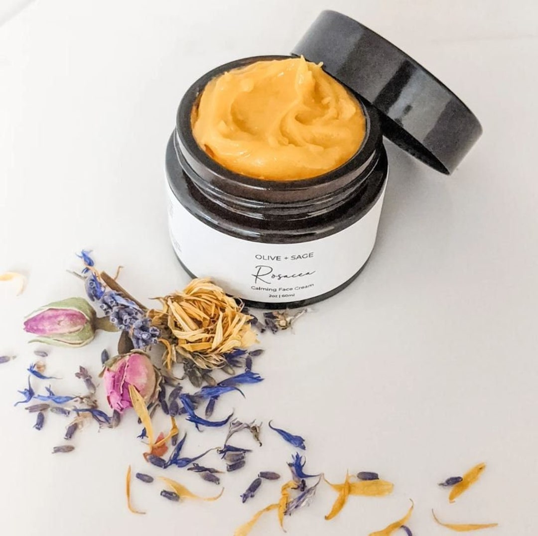 Organic Soothing Face Cream for Sensitive & Rosacea-prone Skin | Gentle ...