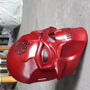 Red Hydra Mask for Cosplay Helmet Armor Physical Product - Etsy UK
